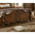 Traditional Cherry Finish Oak Eastern King Size Bed B7189 Mcferran ...