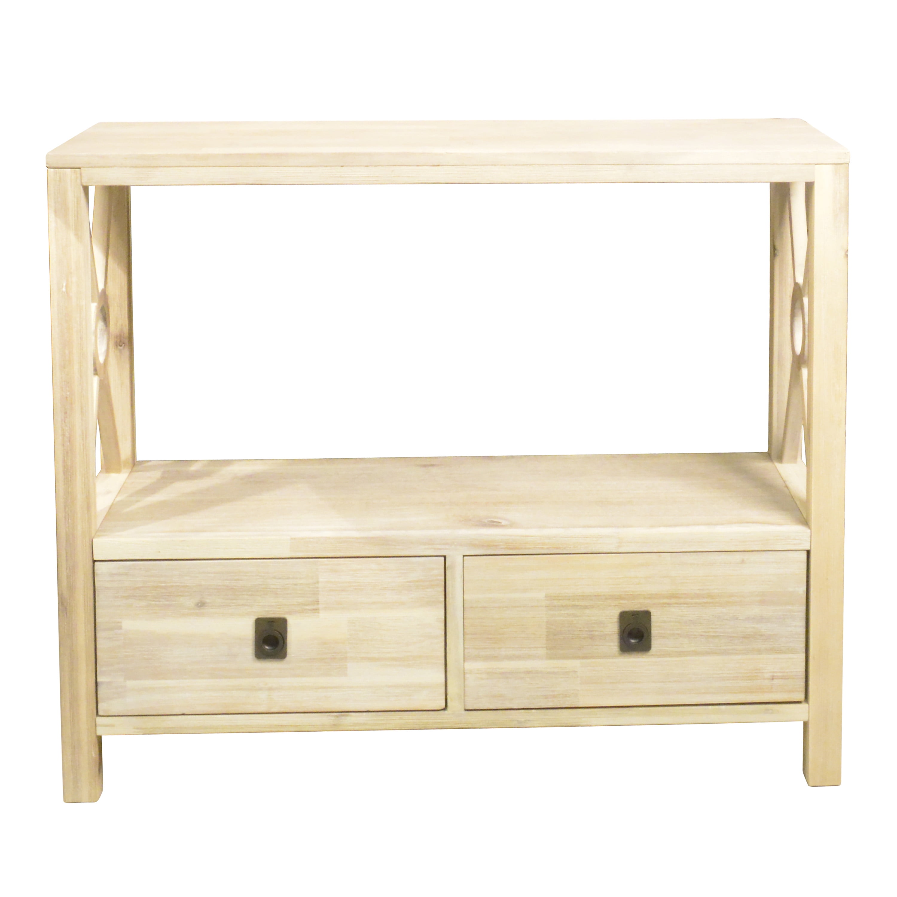 2 DRAWER CONSOLE TABLE - Walmart.com