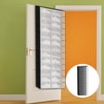 13-Layer Over-Door Hanging Storage Bag, Large Lattice Fabric Organizer ...
