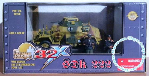 Vehículo blindado alemán SDK 222 de The Ultimate Soldier WWII 21st ...