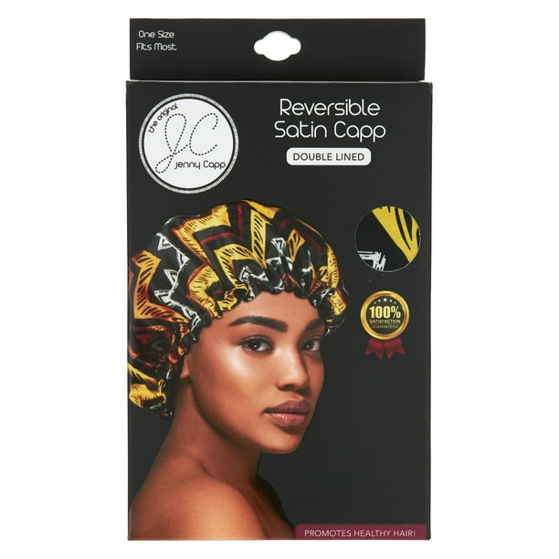 Jenny Capp Reversible Tribal Printed Soft Satin Hair Capp ...