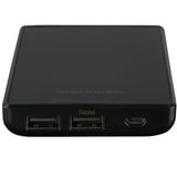 Blackweb Power Bank 10000mAh Portable Battery with LED Readout, Black ...