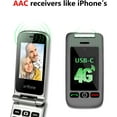 artfone 4G Volte Unlocked Cell Phones , Flip Mobile Phone for Seniors ...