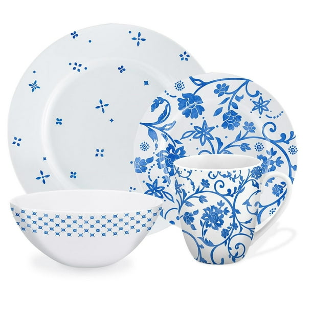 Safdie & Co. Luxury Premium Porcelain Tableware Dishware Dinnerset 16 ...
