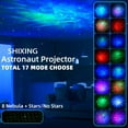 Astronaut Galaxy Projector LED Night Lights for Kids,Nebula Ceiling ...