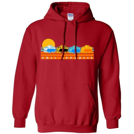 Cali Republic Vintage Van Sunset Sweatshirt Hoodie | Walmart Canada