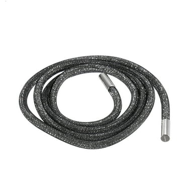 6mm x 120cm Rhinestone Tube Rope Bling Crystal String for DIY Sweaters ...