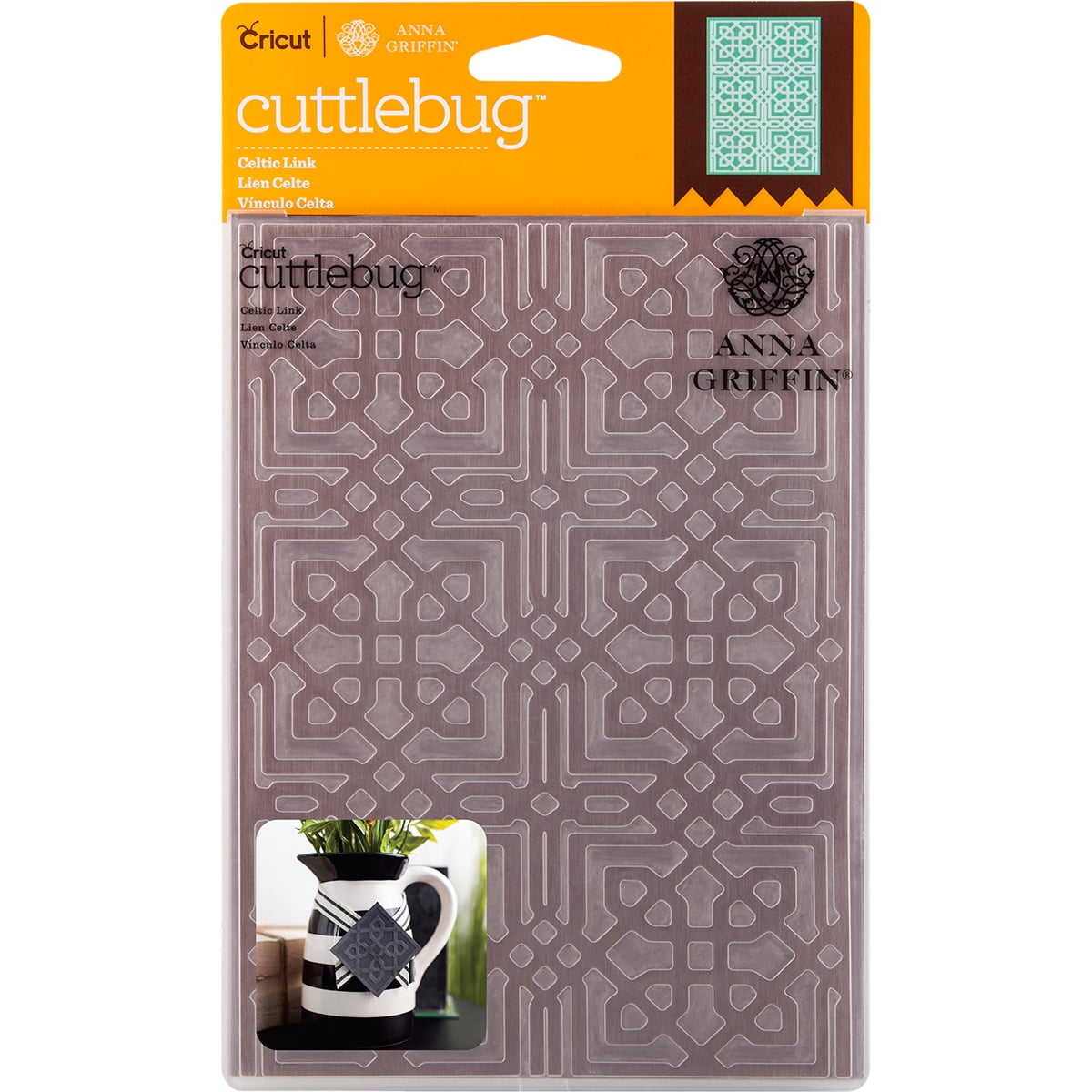 Cuttlebug 5" x 7" Embossing Folder By Anna Griffin, Celtic Link ...