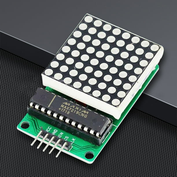 Clairlio MAX7219 8x8 Dot Matrix Module MCU LED Display Control Module 5V with Interface - Walmart.ca