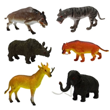 MOJO - Realistic Prehistoric Figurine, 1:20 Scale Woolly Mammoth ...