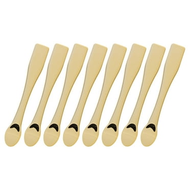 3 PCS Metal Cosmetic Spoon Skincare Spatula Stick Applicator Beauty Spa ...