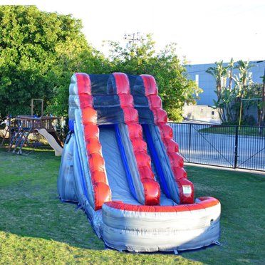 WOW Sports Backyard Super Slide - Giant Slip and Slide with Sprinkler ...