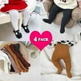 Cecorc Toddler Tights Opaque Pantyhose Cotton Leggings for Baby Girl ...