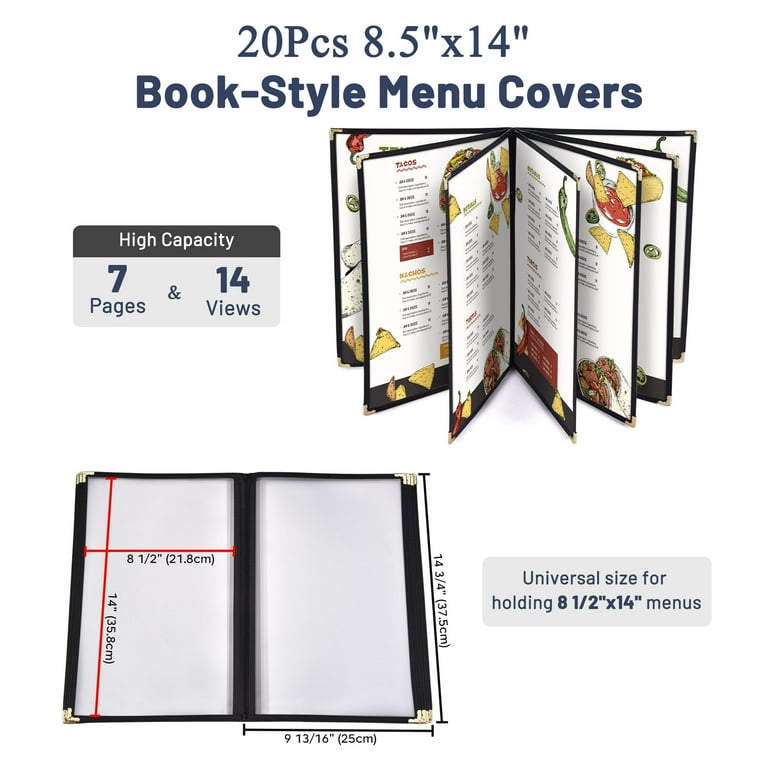 Menu Covers 8 5 X 14