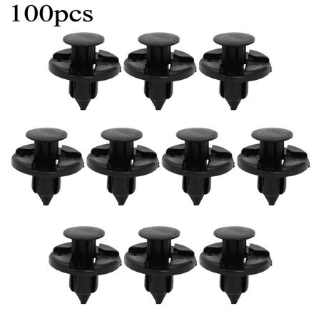 MYG 100pcs Car Auto Rivet Fastener Mud Flaps Bumper Fender Push Clips ...