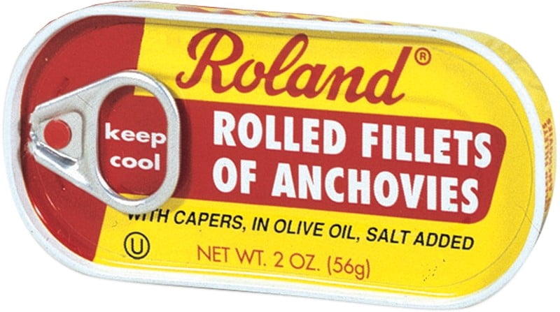 Roland Rolled Anchovy Fillets with Capers in Olive Oil, 2 oz - Walmart.com