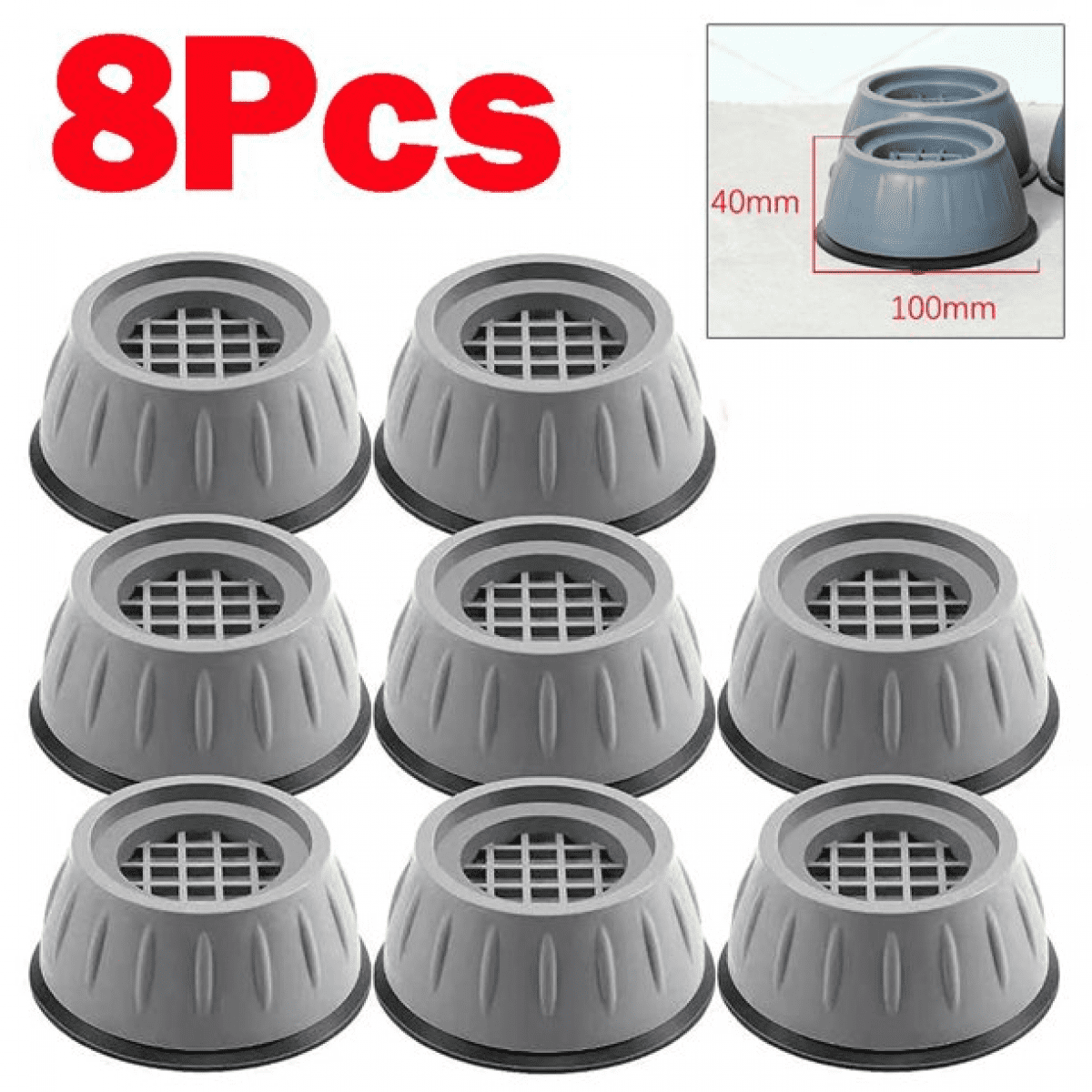 YaFex-goods Dryer Washer Vibration Pads,Washing Machine Stabilizer 8 ...