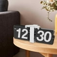 Miumaeov Retro Flip Clock Electrical Digital Flipping Out Clock Wall ...