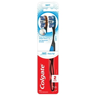 Colgate 360 Enamel Health Sensitive Toothbrush Extra Soft - 2 Ea ...