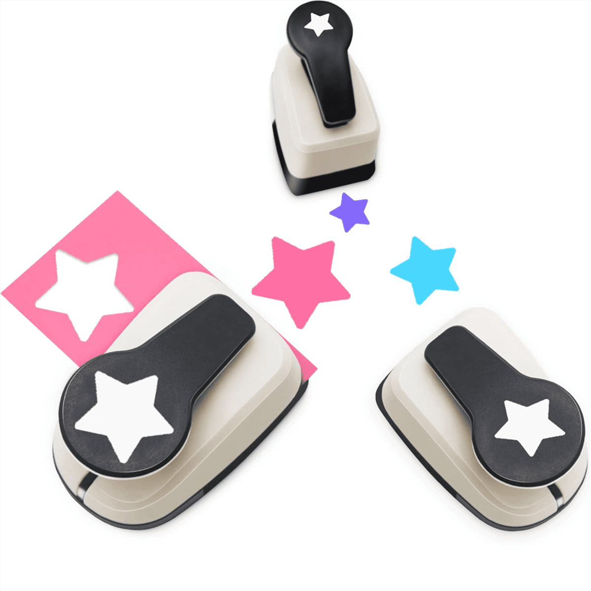Click here for Unbranded 3pcs Star Hole Punch  Star Punch  Star P... prices