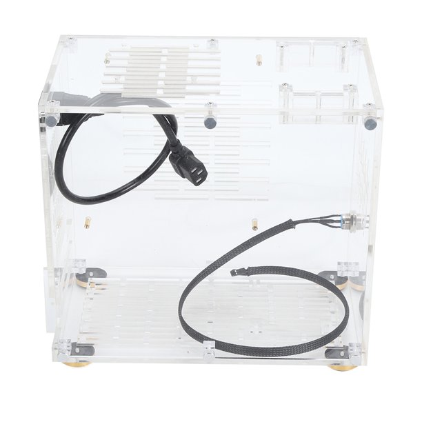 Mini ITX PC Gaming Case, Acrylic Mini ITX Case DIY Clear For Desktop ...