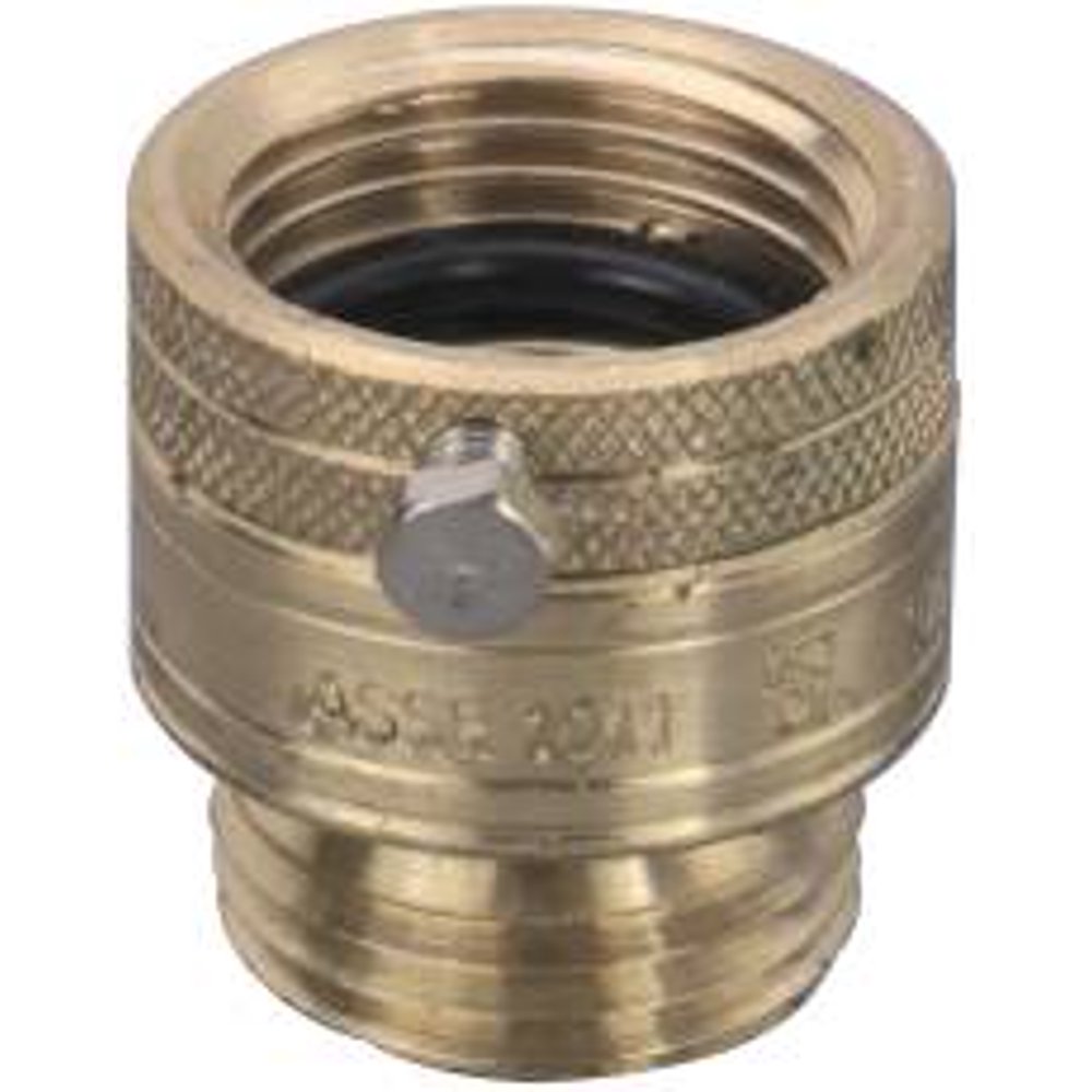 BRASS BACKFLOW PREVENTER VACUUM BREAKER, 3/4", LEAD FREE per 8 Each ...