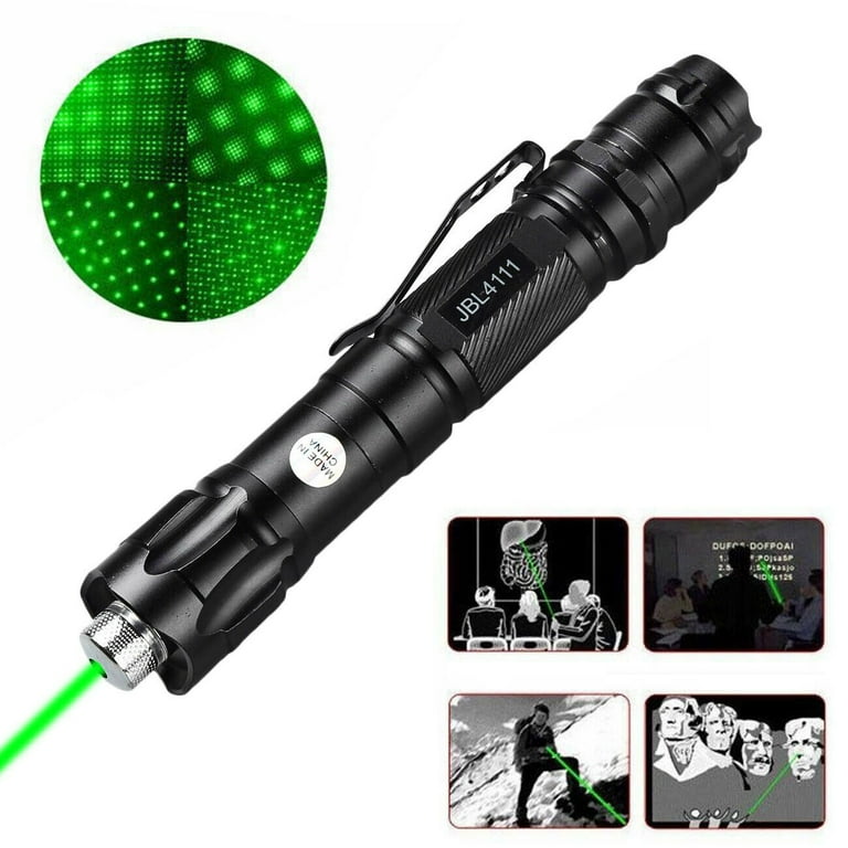 Green Laser Pointer Stars