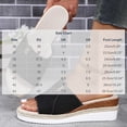 Byworldtasic Slip On Wedge Sandals for Women Open Toe Resort Platform ...