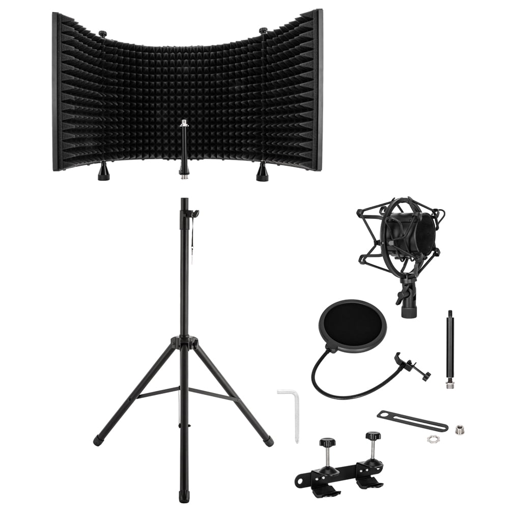 Buy Microphone Isolation Shield, Panel Sound Proof Acoustic Panels ...