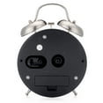 Westclox Classic Silver Twin Bell Analog Alarm Clock - Model 70010A ...