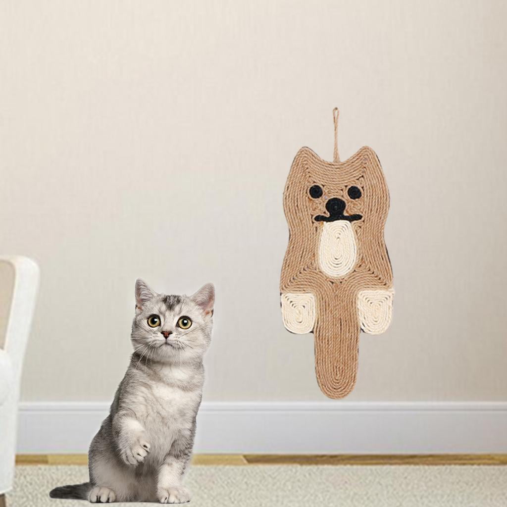 Mounted Sisal Cats , Kitten Scratching Pad with , Activity Pets Cat ...