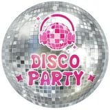 CC HOME Retro Disco Party Supplies Pack Discotheque Bling Silver Ball ...