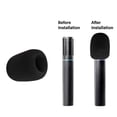 Thickened Microphone Foam Studio-Grade Windscreen Cover Blocking and ...