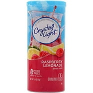 Crystal Light Raspberry Lemonade, Artificially Flavored Powdered Drink ...