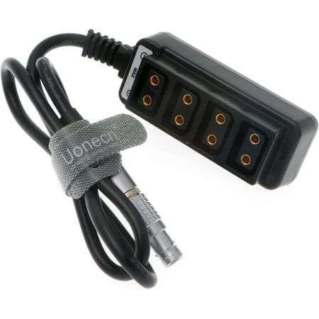 4 Port D-tap to 3 Pin Male Steadicam Zephyr Splitter Cable for ARRI RED ...