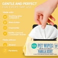 Precious Tails Paws & Bones Pet Wipes, Hypoallergenic Dog Grooming ...