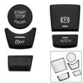 Car Handbrake Auto H Start Stop Engine Button Knob Cover Sticker For ...
