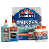 Elmer's Crunchy Slime Kit: Supplies Include Metallic & Clear Liquid ...