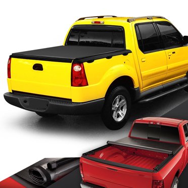 Auto Drive Soft Tri Fold Truck Bed Tonneau Cover Fits 01-05 Ford ...