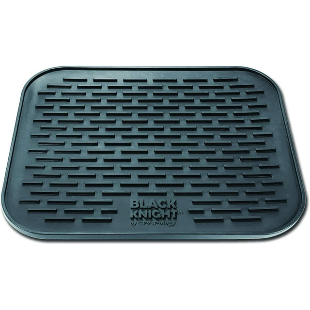 CPAPology Black Knight Protector Mat Standard Protect CPAP Bedside ...