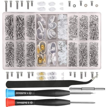 Eyeglass Repair Kit, 24 Types Screws for Eyeglass, Wide Range of Frame ...