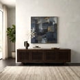 Origins by Alpine Nara 80" TV Console - Dark Walnut - Walmart.com