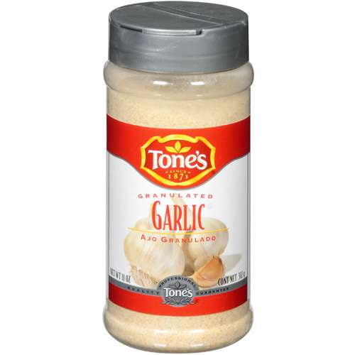 Tones Granulated Garlic Spice, 11 oz - Walmart.com