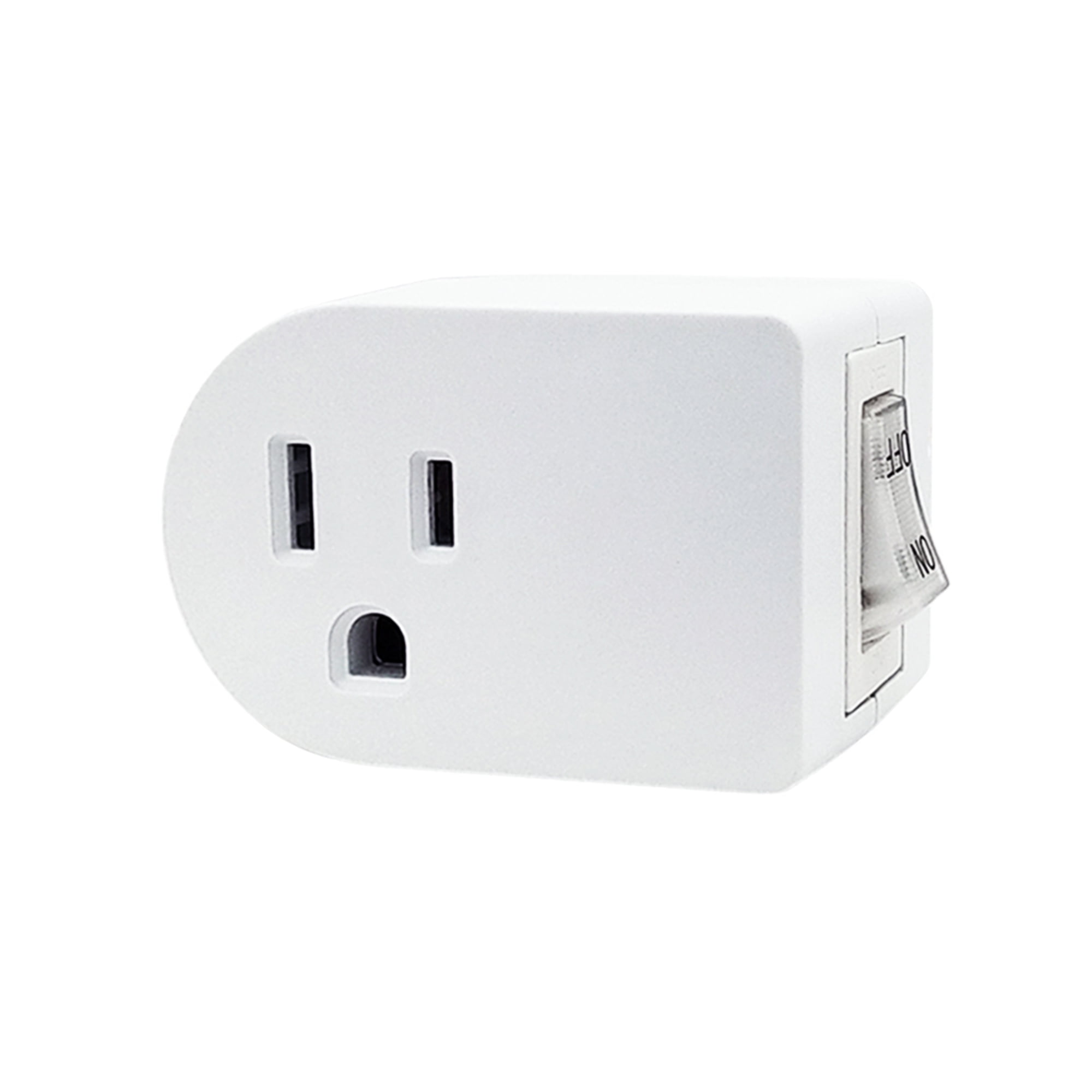 Uninex White Grounded On/Off Power Switch with Amber Light ETL ...