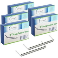 OLYMPX 100 Pcs of Prong Paper Fastener Compressors for Standard 2-Hole ...