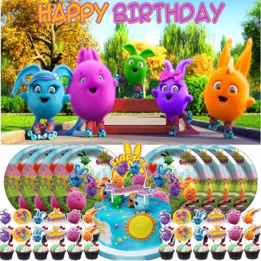 Nanalan Party Supplies Birthday Decorations Plates Banner Kids Cake ...