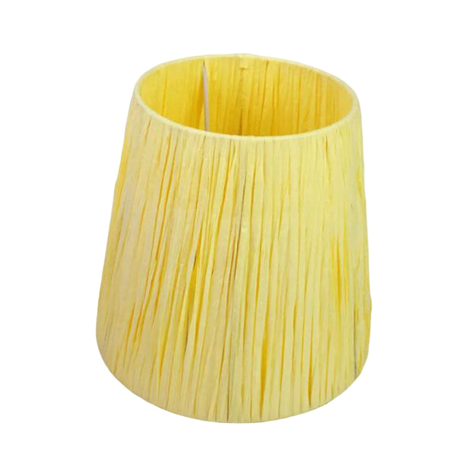 Table Lamp Shade Creative Raffia Lampshade for NightStand Living Room ...