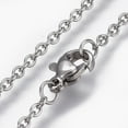 304 Stainless Steel Cable Chain Necklaces with 304 Stainless Steel ...