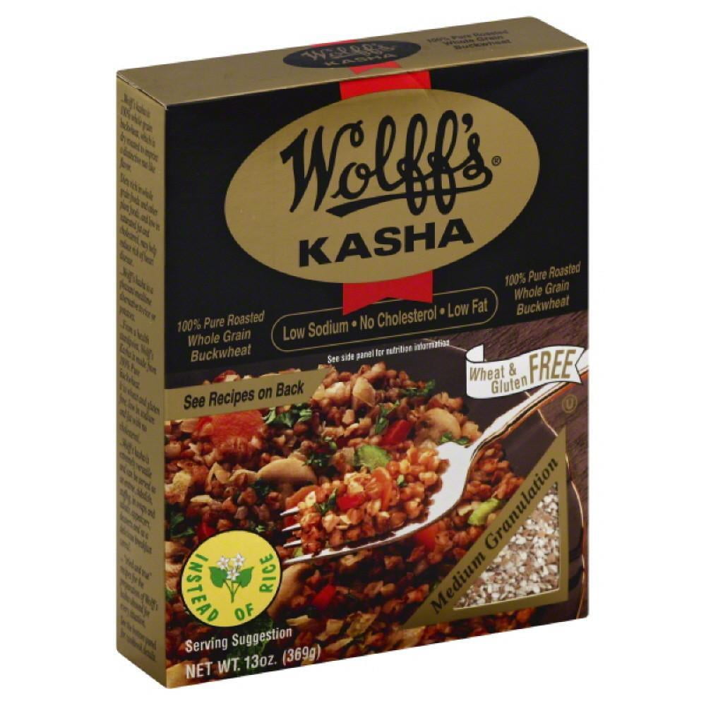 Wolffs Medium Granulation Kasha, 13 Oz (Pack of 6) - Walmart.com