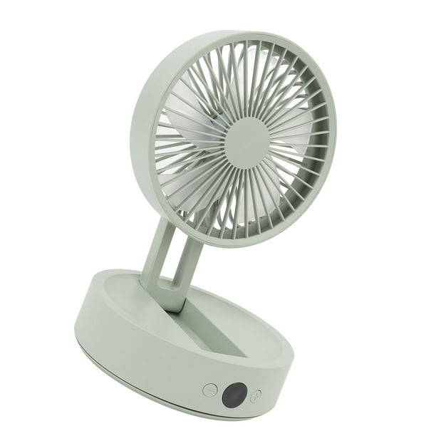 Foldable Desk Fan, Adjustable Wind Speeds, Remote Control, LCD Display ...